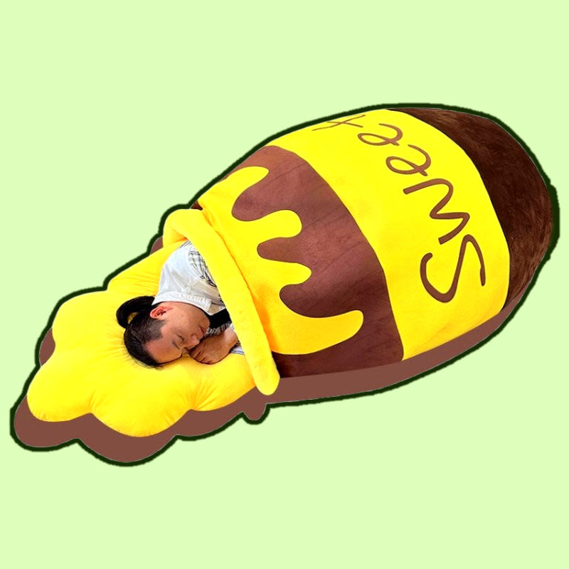 Honey Sleeping Pot Plush | omgkawaii