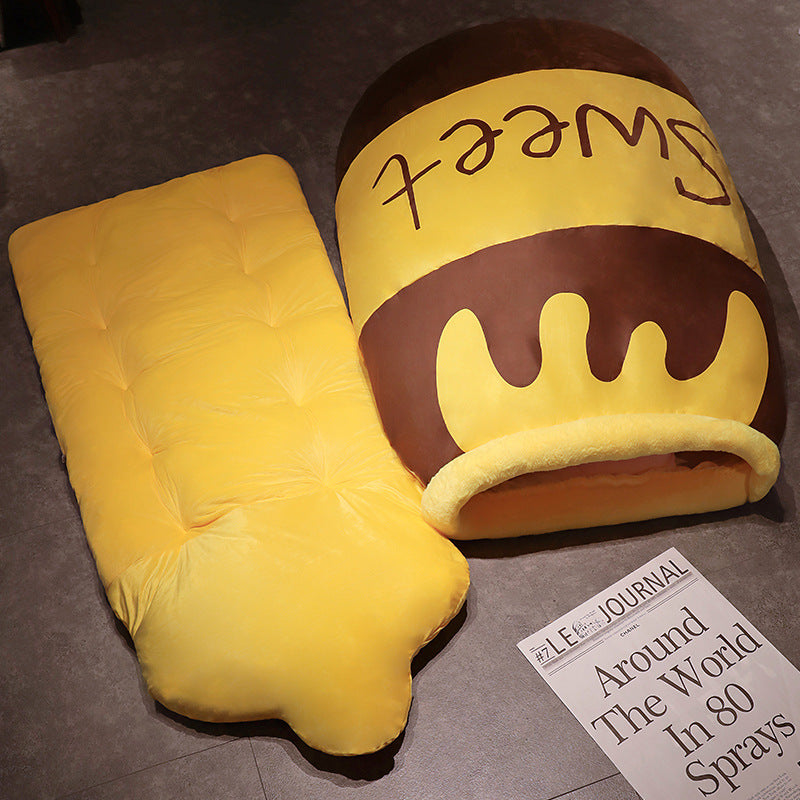 Honey Sleeping Pot Plush | omgkawaii