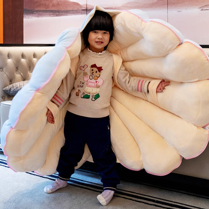 Clam Shell Pillow Plush Bed | omgkawaii