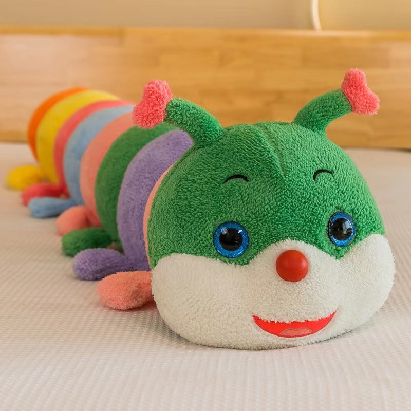 Cuddly Critter: The Charming Caterpillar Plush Toy | omgkawaii