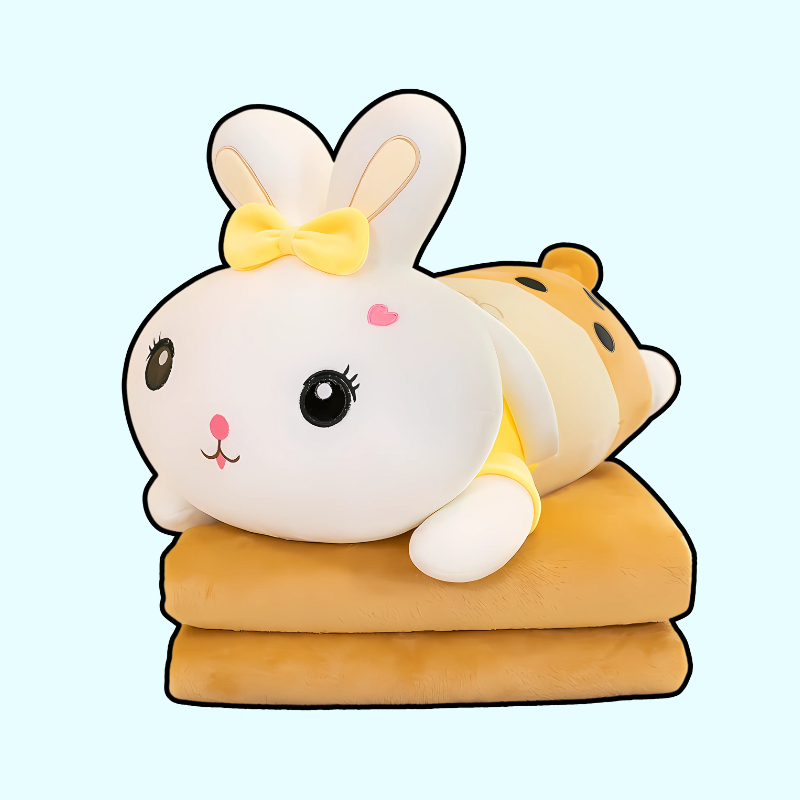 Snuggle Bunny Plush with Cozy Blanket – omgkawaii