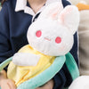 The Rabbit Turtle Plush Backpack | omgkawaii
