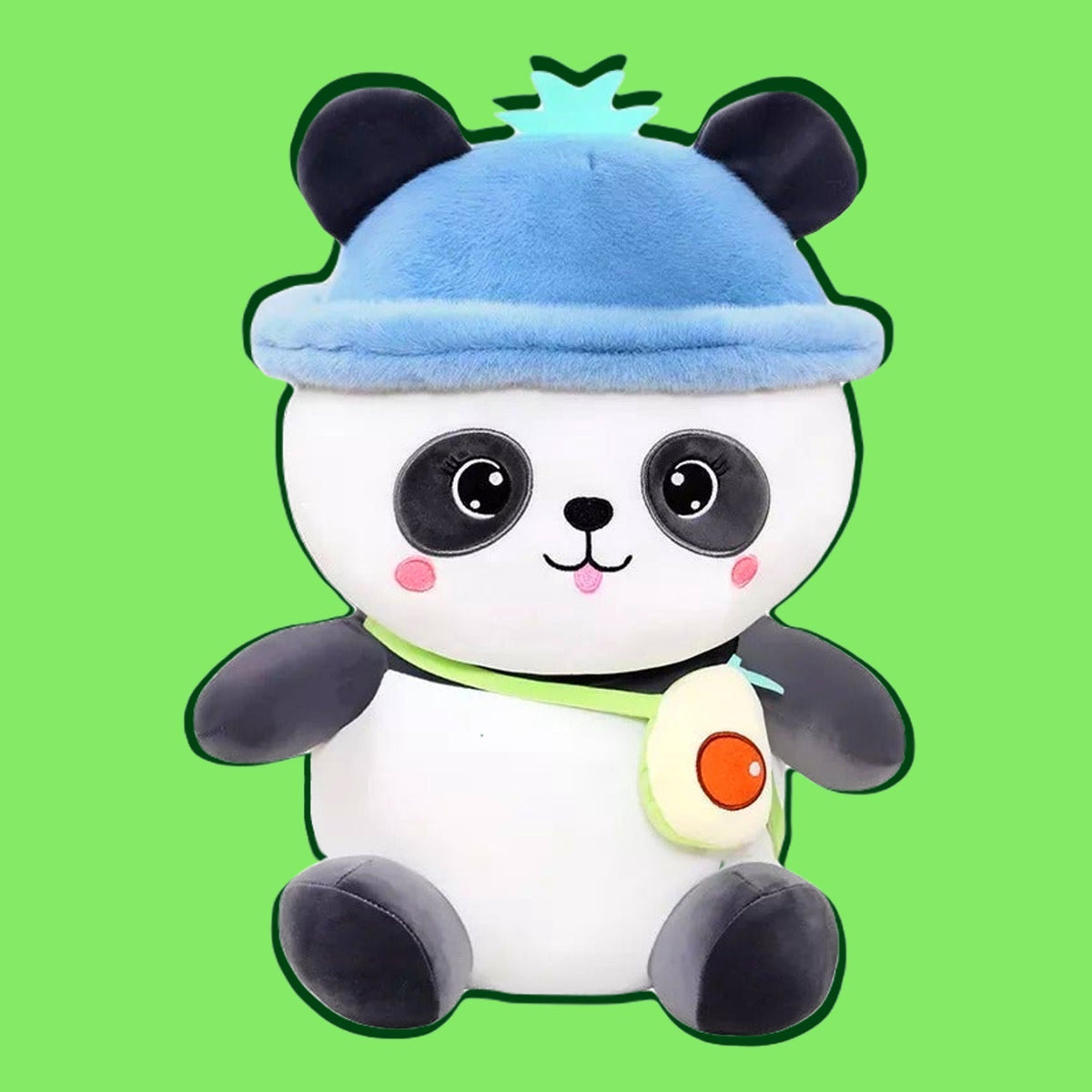 Kawaii Avocado Panda Plush Toy | omgkawaii