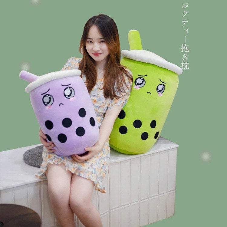 Matcha Boba Green Tea Plush | omgkawaii